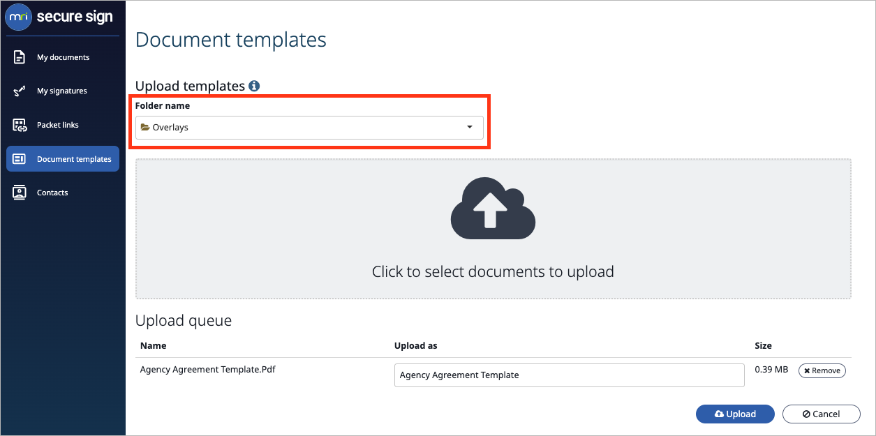 Use Secure Sign – VaultRE