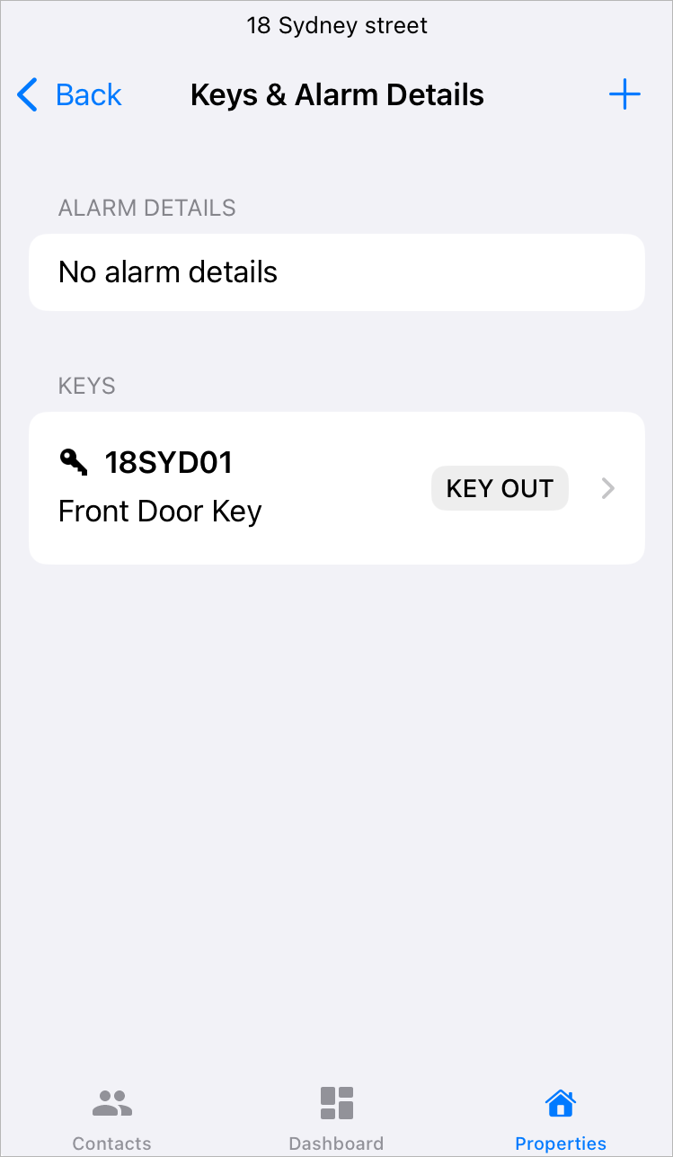 Manage property keys – VaultRE