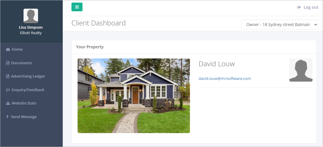 Client login overview – VaultRE
