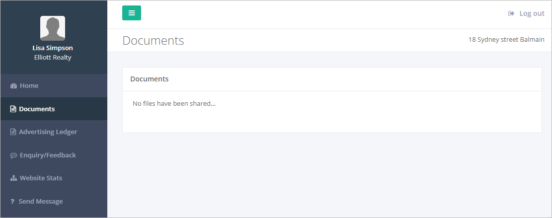 Client login overview – VaultRE