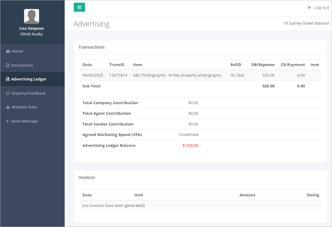 Client login overview – VaultRE