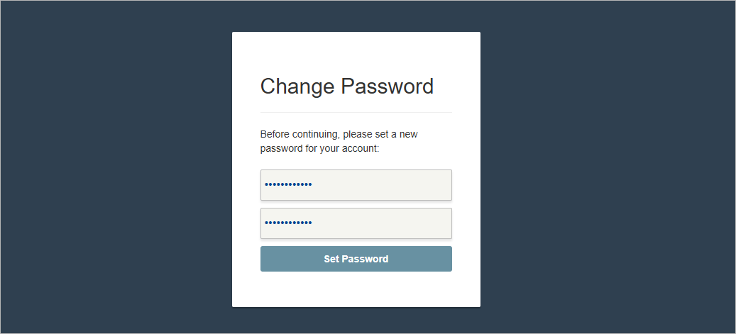 Set up the client login – VaultRE