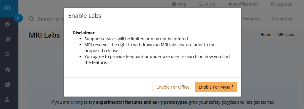 Use MRI Labs to access early features – VaultRE