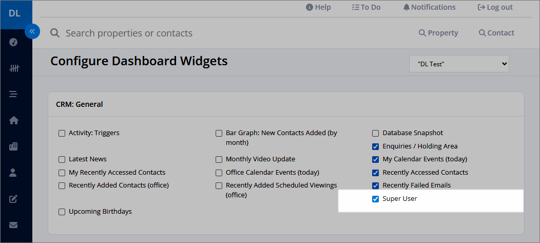 Manage super user access – VaultRE
