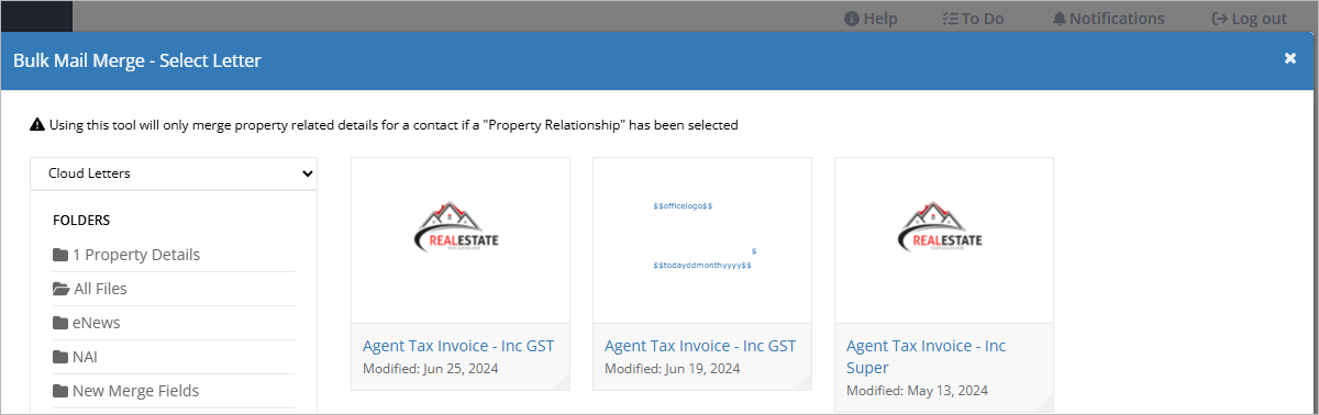 Overview of bulk actions and reporting features – VaultRE