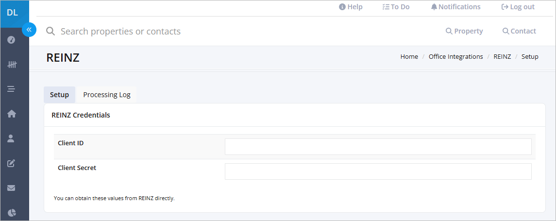 Integrate with REINZ – VaultRE
