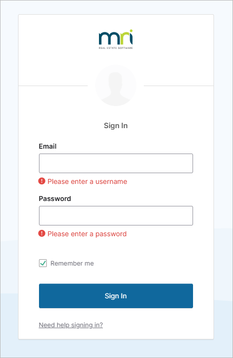 Use Agora login for current MRI Vault users – VaultRE